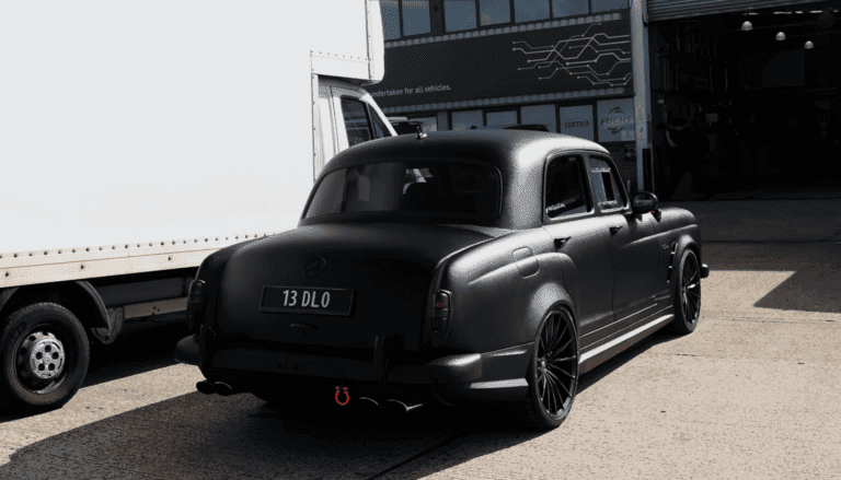 O Incrível Mercedes Ponton (W 121) Retromod com Coração AMG