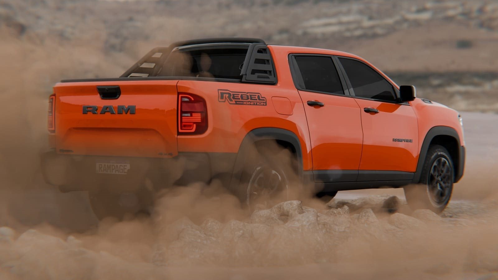 RAM Rampage Rebel Ignition: Potência e Estilo em Série Limitada